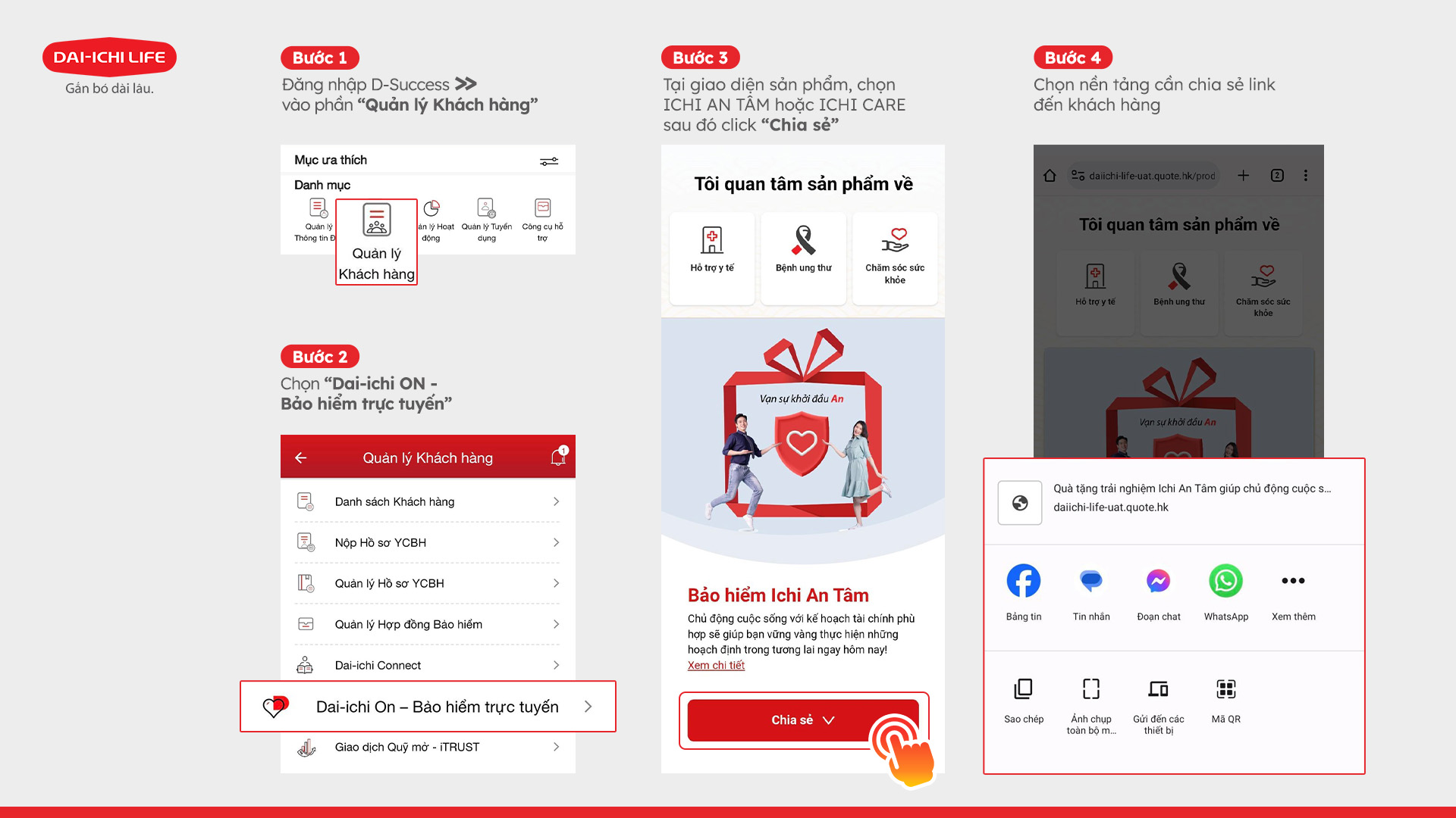 D-Success Website Agency Portal of Dai-ichi Life